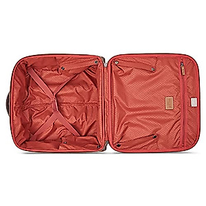 DELSEY PARIS Chatelet 2.0 Softside Luggage Under-Seater with 2 Wheels, Chocolate Brown, Carry on 16 Inch
