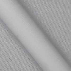 Athletic Mesh Knit White, Fabric by the Yard