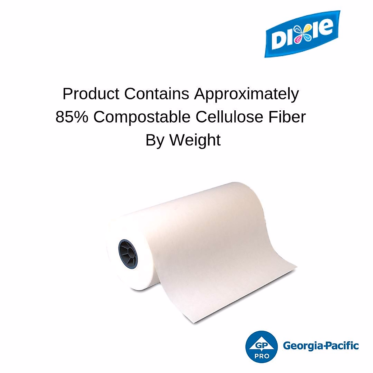 Dixie Kold-Lok Freezer Paper by GP PRO (Georgia-Pacific) White, 18" W x 1,100' L, KL18, (Case of 1 Roll)