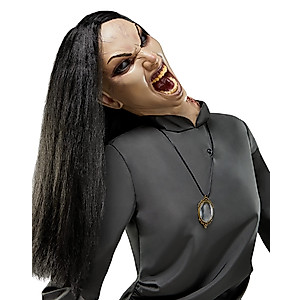 Spirit Halloween The Widow Animatronic | Halloween Décor | Horror Décor | 5.8 Feet | IR Sensor Activated | Moving Prop