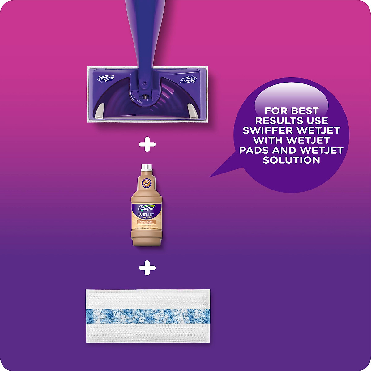 Swiffer WetJet Heavy Duty Mopping Pad Refill, 20 Count