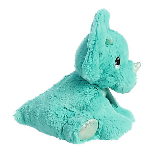 Aurora® Inspirational Precious Moments™ Tracey Triceratops Stuffed Animal - Cherished Memories - Enduring Comfort - Green 8.5 Inches