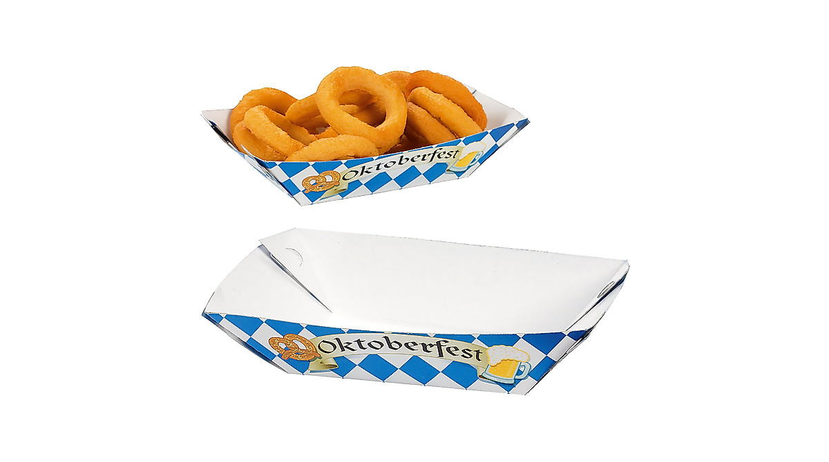 Oktoberfest Paper Food Trays - Perfect for Celebrations