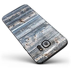Design Skinz Design Skinz Vertical Planks of Wood Full-Body Wrap Decal Skin-Kit for The Galaxy S8