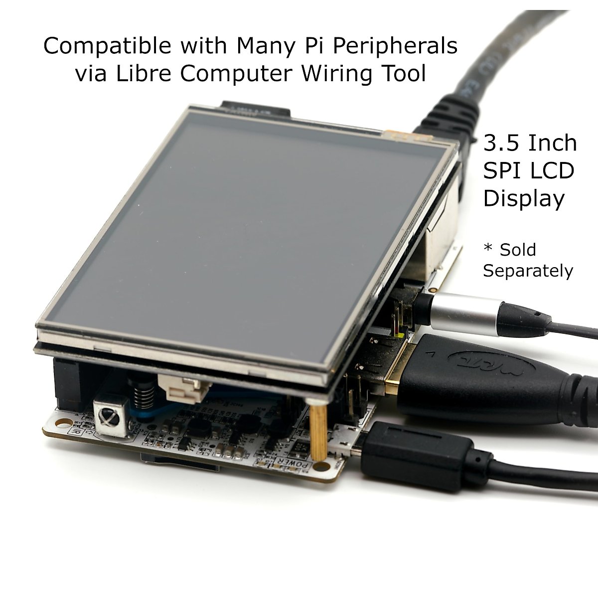 Libre Computer Le Potato Mini Single Board Computer with USB WiFi 4 and Heatsink (2GB WiFi 4, Libre Blue)
