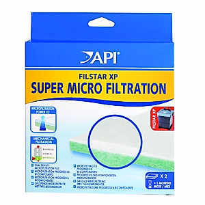 API FILSTAR XP SUPER MICROFILTION Aquarium Canister Filter Filtration Pads 2-Count