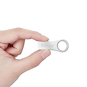 GARRULAX USB Flash Drive, 8GB / 16GB / 32GB / 64GB USB 2.0 Metal USB Memory Stick Date Storage Pendrive Thumb Drives (16GB, Silver)