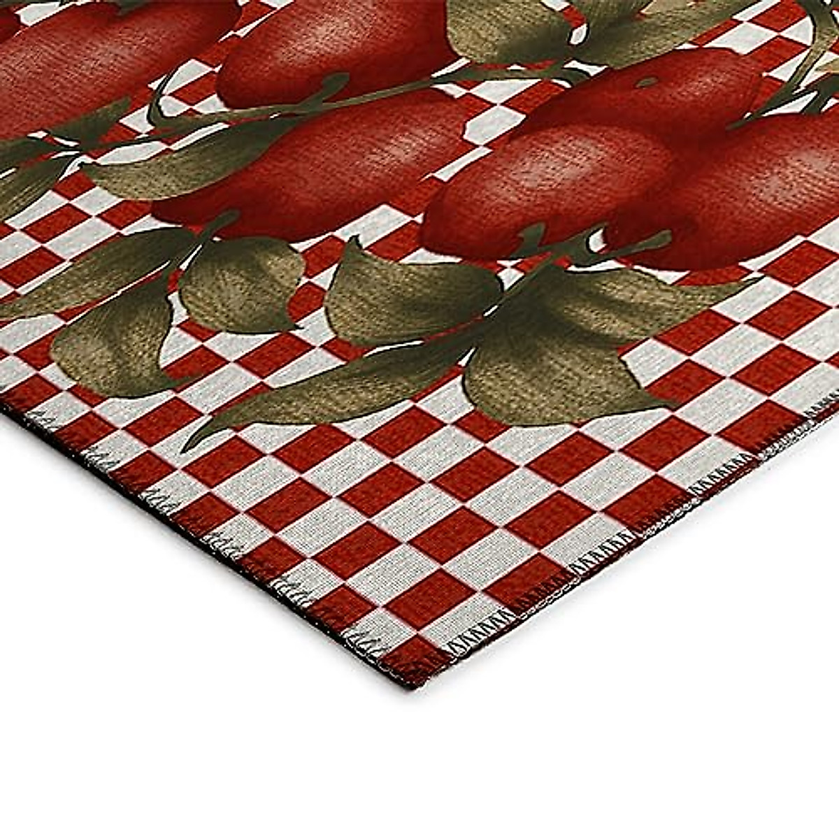 Dalyn Rugs Indoor/Outdoor Kendall KE9 Red Washable 8' x 10' Rug