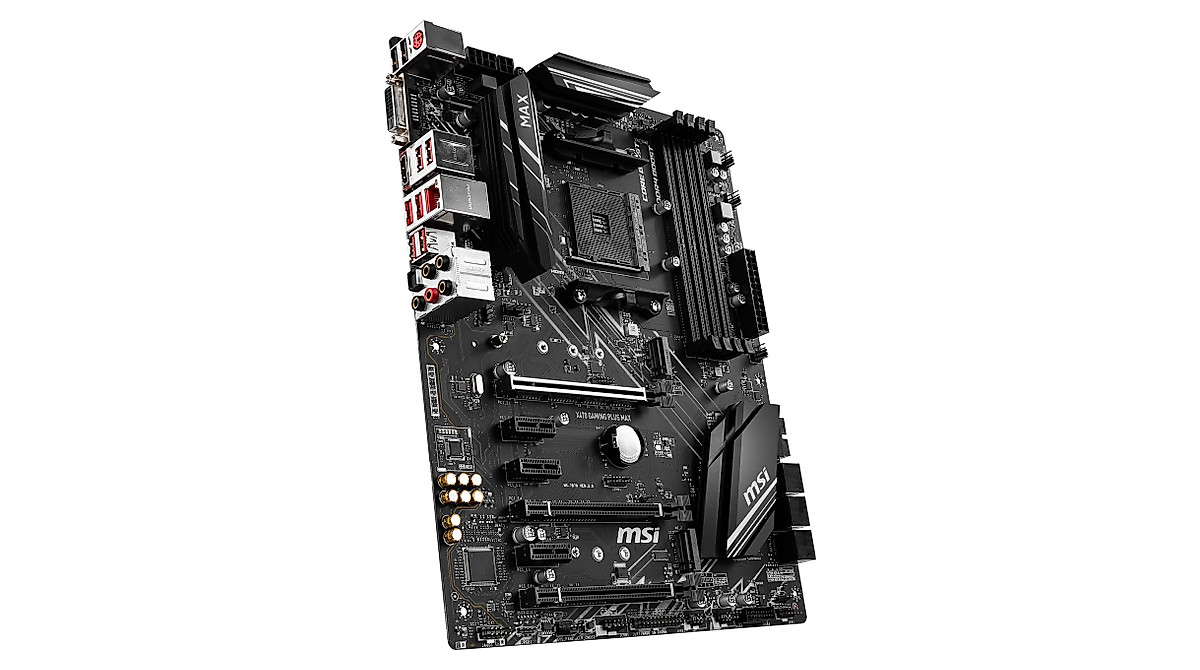 MSI X470 Gaming Plus Max Motherboard for Ryzen CPUs