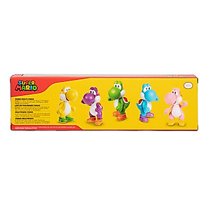 JAKKS Pacific LTD Pack 5 Figurines Yoshi 6CM
