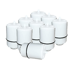 Nispira RF3375 Compatible Water Filter Replacement For All PUR Faucet Filtration Systems | Removes Chlorine, Lead, Odor, Color | 3 Months Filtration | Pack of 9