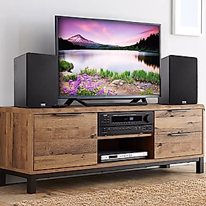 Wireless Bluetooth Power Amplifier System - 420W 5.1 Channel Home Theater Surround Sound Audio Stereo Receiver Box w/ RCA, AUX, Mic w/ Echo, Remote, Support HDMI - For Subwoofer Speaker - Pyle PT588AB