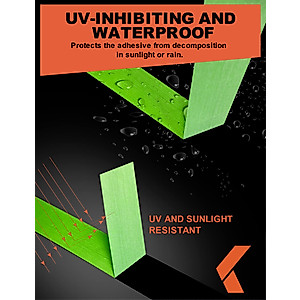 KREFINISH Painters Tape for Car Paint Green No Residue Automotive Masking Tape for Automotive Paint - Heat Resistant for Paint Booth, 0.7 Inches x 60 Yards, 6 Rolls