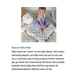 Mary Meyer Bestever Baby Mat, Blue Elephant