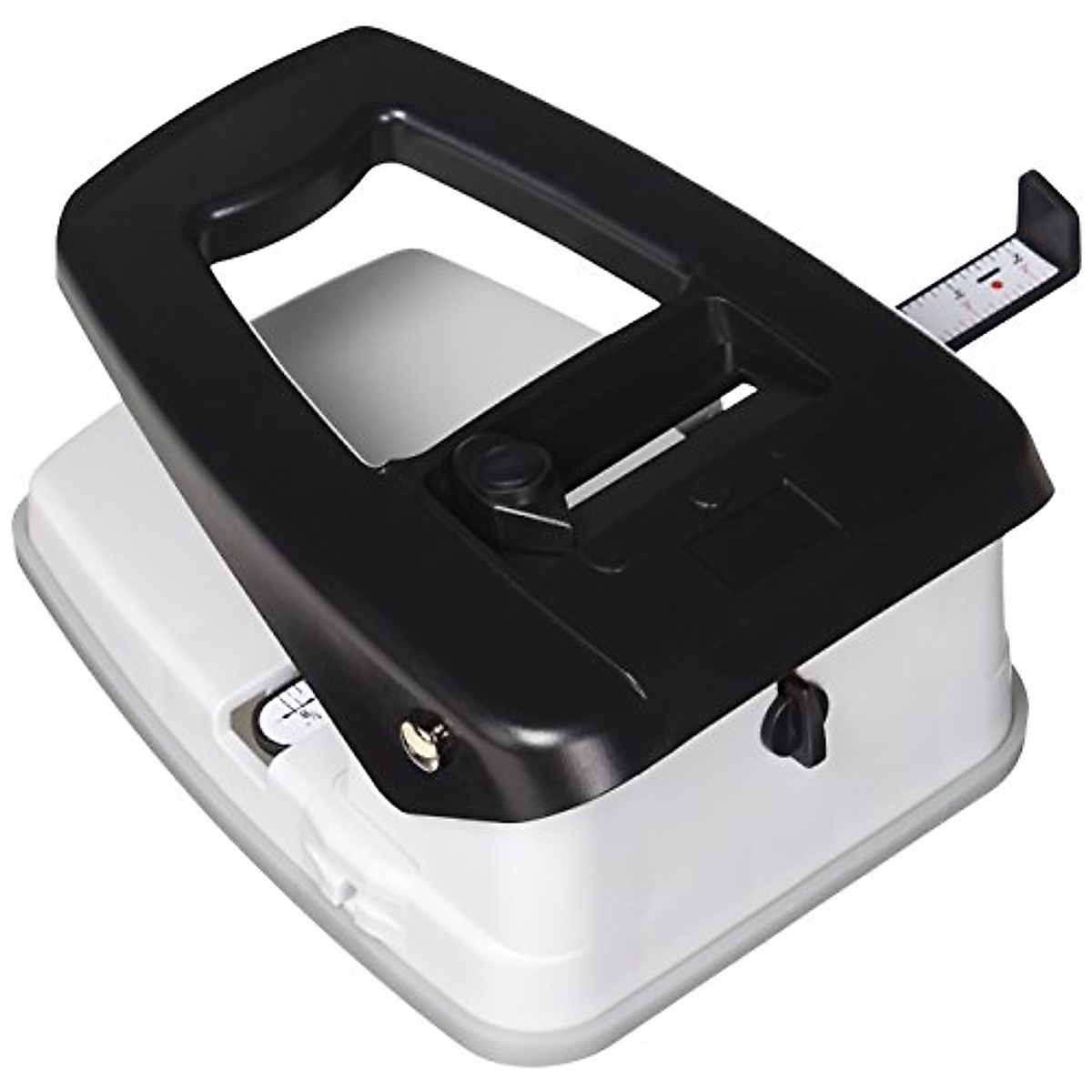SICURIX 3-in-1 ID Card Punch 5"x6"x4" 18 Sheet Capacity BLACK (80200)