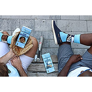 Major League Socks - Cleveland Guardians - Shane (Shanie) Bieber Player Sock, Novelty Baseball Fan Gift, Unisex, One Size (7-13), Collectible, Apparel, Merchandise