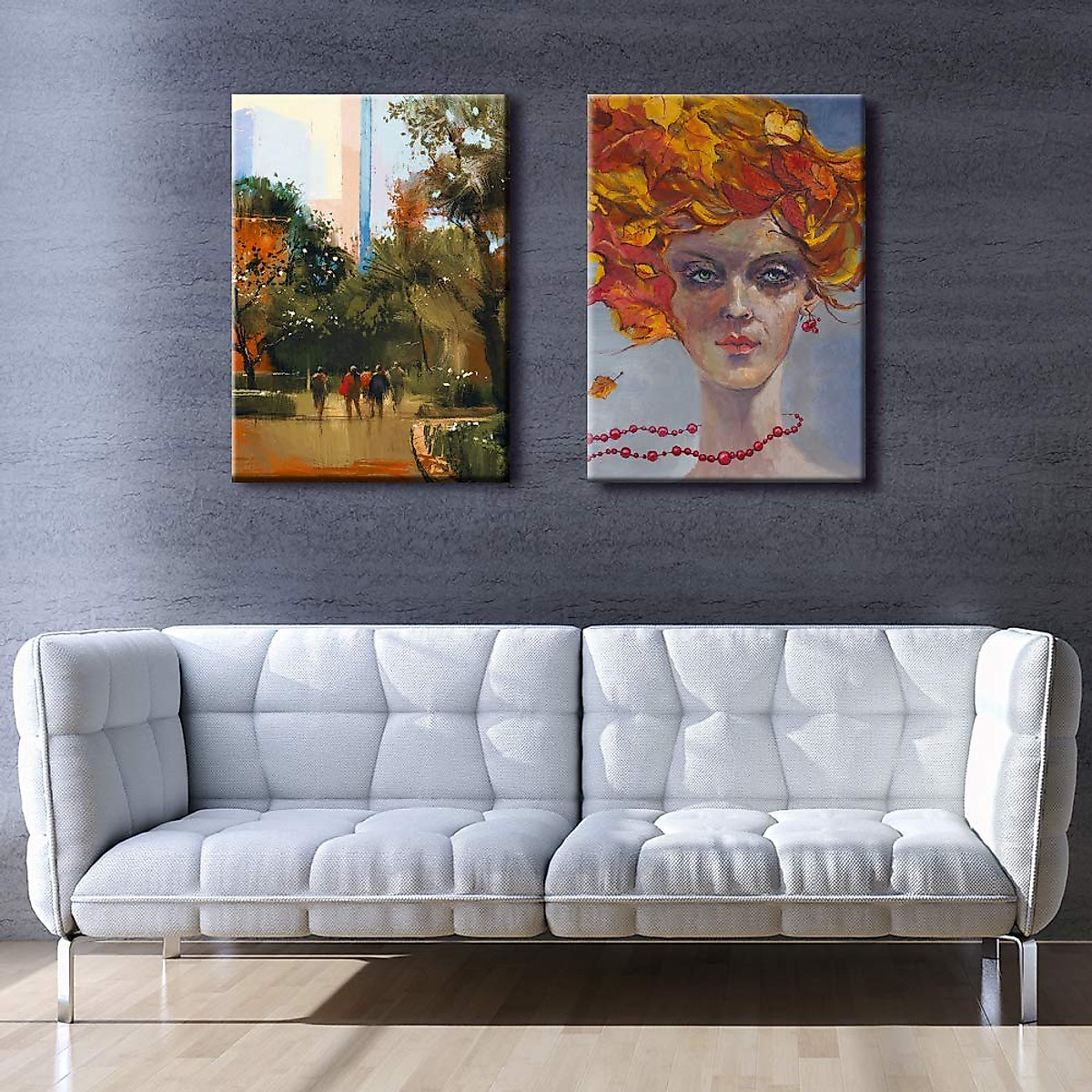 Canvas Stretcher Bars 12x16inch (30.5x40.6cm), DIY Wood Canvas Frame, Easy to Assemble Canvas Frame, Gallery Wrap Oil Frame Kits Canvas Wood Stretcher Bars- for Oil Paintings, Prints, Posters