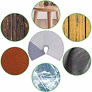 AUSTOR 36 Pieces Wet and Dry Sandpaper 3000 5000 7000 10000 Grit Sanding Paper Assortment 9 x 3.6 Inch Abrasive Paper Sandpaper for Automotive Sanding Wood Furniture Finishing