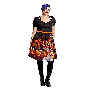 Loungefly Stitch Shoppe Disney Haunted House Allison Dress (S)