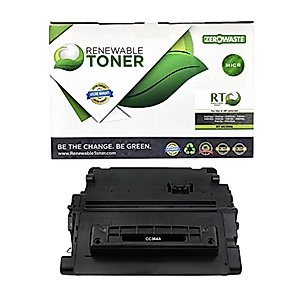 Renewable Toner Compatible MICR Toner Cartridge Replacement for HP CC364A 64A Laser Printers P4014 P4015 P4515