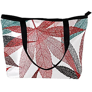 Tote Bag Women Satchel Bag Handbag Stylish Tote Handbag for Women Hobo Bag Fashion Crossbody Bag, Modern Pattern Vintage Maple Leaf
