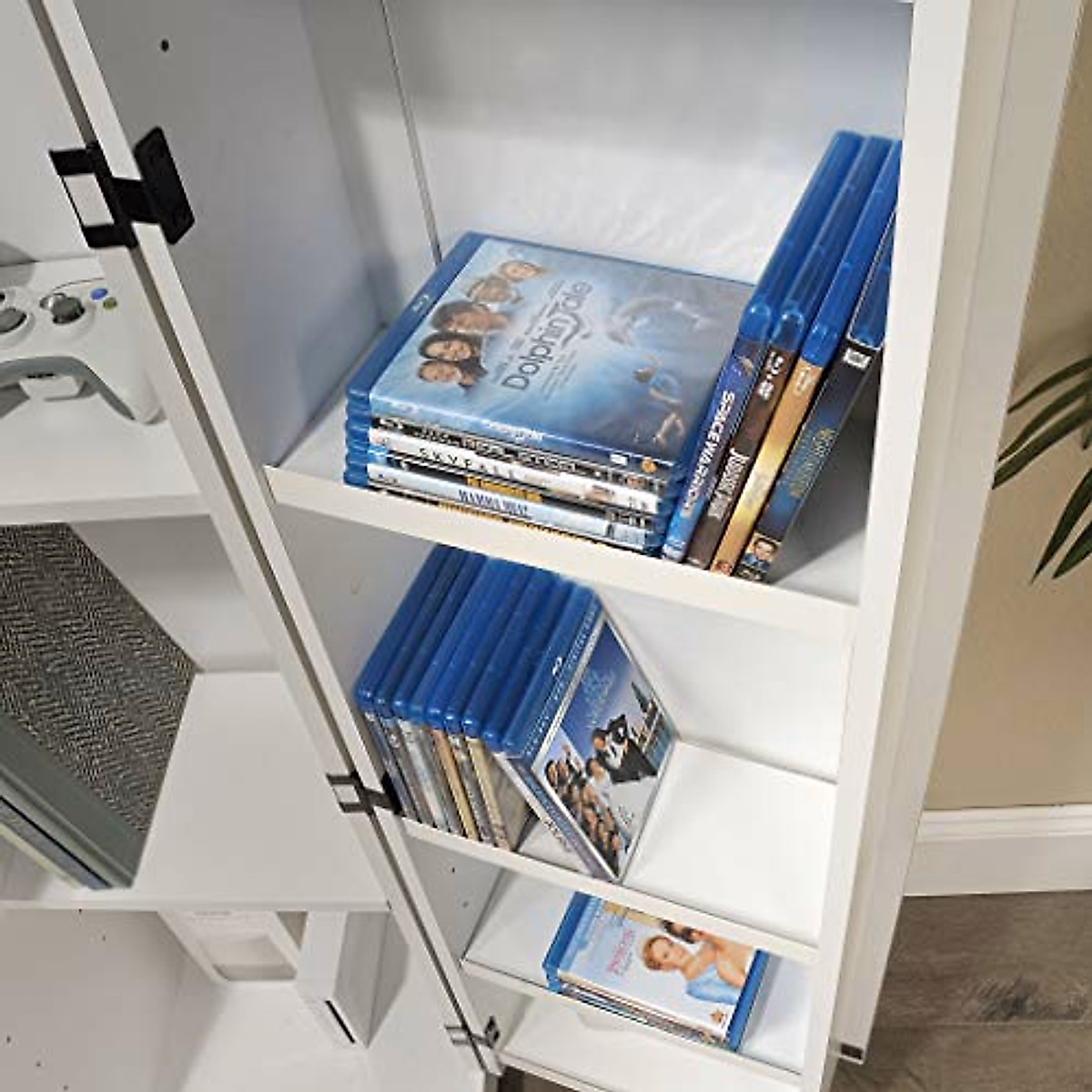 Sauder HomePlus Collection Storage Cabinet, Soft White finish