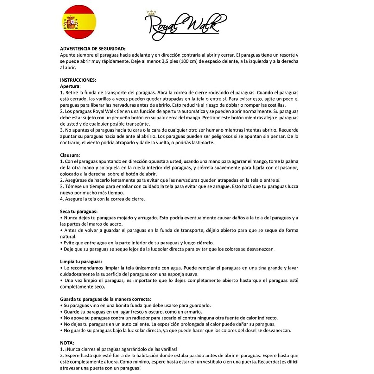 Royal Walk Large Umbrella for 2 Persons, Navy Blue, 54 Inch, Windproof, Auto Open, Wooden Handle, Drying, Strong 16 Ribs, Travel 120cm