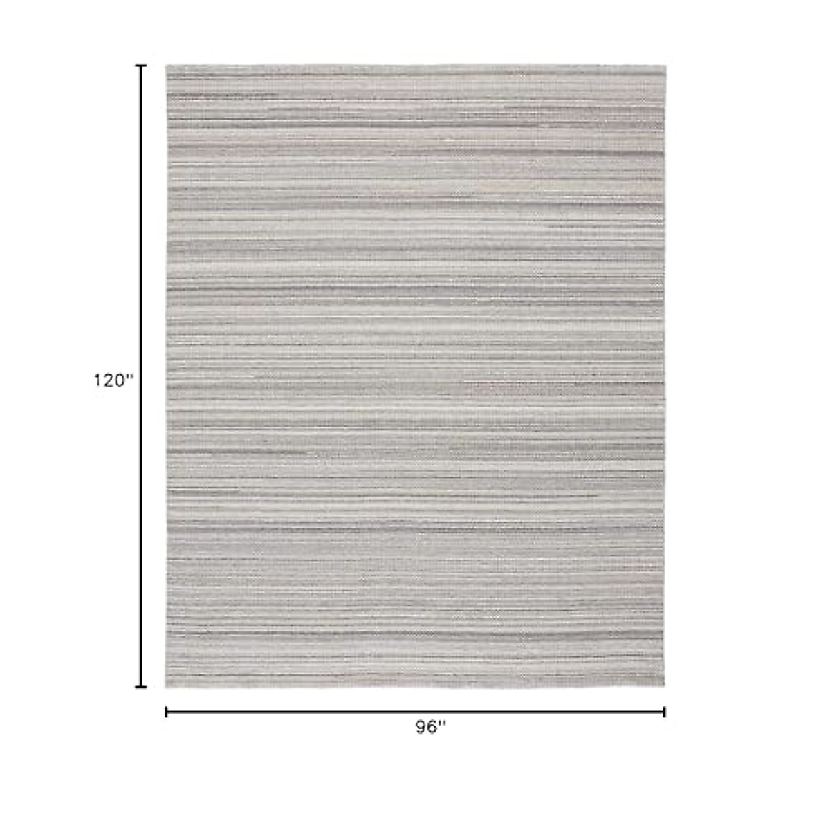 Feizy Rugs - Keaton Collection, Contemporary Abstract Area Rug - Brown/Gray 8' x 10'