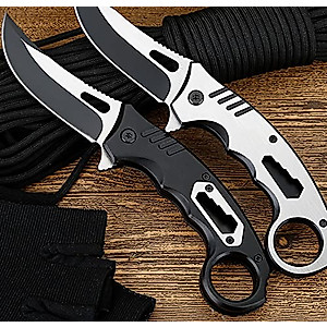 Arkey burds Pocket Knife, Folding Knife With Safety Lock And Clip For Camping, Fishing, Hiking, Outdoor Activities Home Improvement, Gifts For Men, Father, Husband, Boyfriend