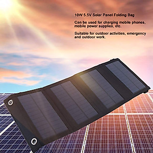 Environmentally Friendly Easy to Carry Outdoor Solar Panel, Waterproof Solar Panel, Portable Solar Charger high‑Quality Travel Camping for Outdoor