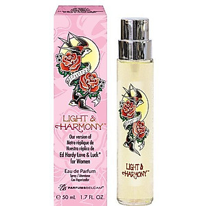 PB ParfumsBelcam Light & Harmony Our Version of Ed Hardy Love & Luck Roller-Ball Fragrance, 0.34 Fluid Ounce