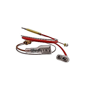 METER STAR Outdoor Gas Patio Heater M6x0.75 Head Thread with M8x1 End Connection Nuts Thermocouple Length 0.41 Meters