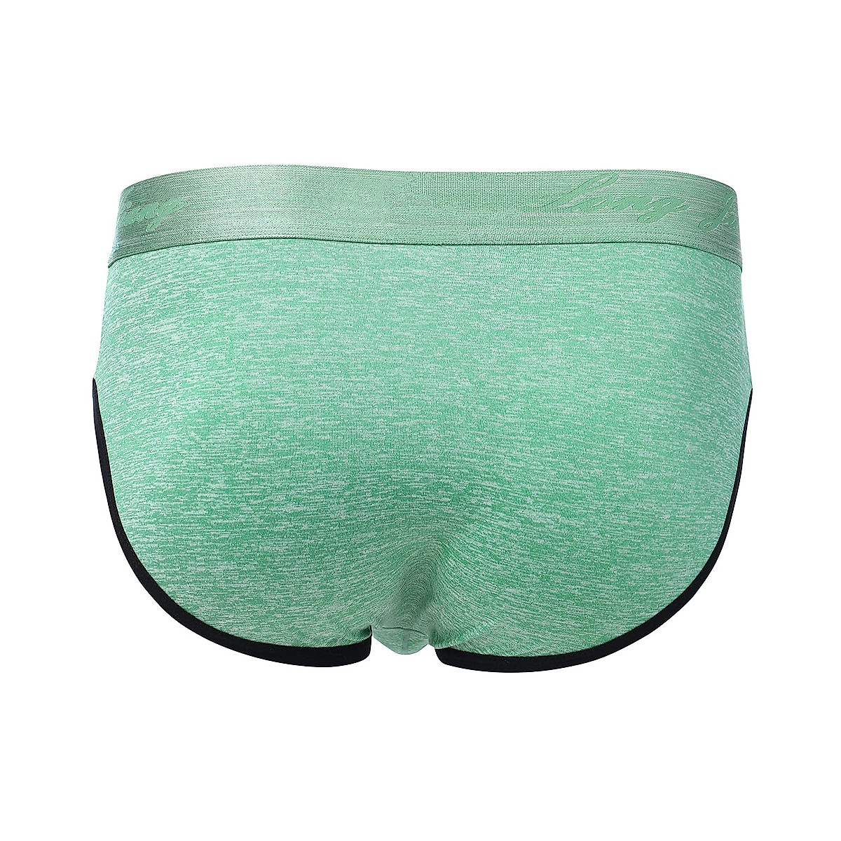 FYMNSI Mens Bulge Ball Pouch Underwear Sexy Boxer Briefs Underpants Bikini Shorts Trunks Thong Knickers Underpants Shorts Green XL