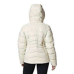 Columbia Women's Autumn Park Down Hooded Jacket, Chalk, Large