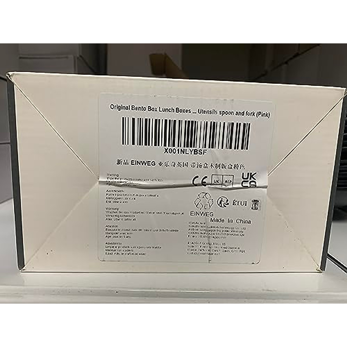 Original Bento Box Lunch Box Japanese Style 2 Layer Food Containers with Utensils Spoon and Fork Bundle Divider Salad Box for Men Women(White)