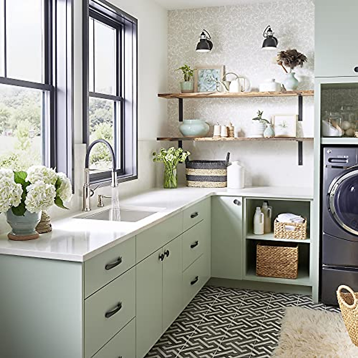 BLANCO 522136 QUATRUS R15 Drop-In or Undermount Laundry Sink, Stainless Steel