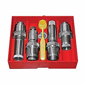LEE PRECISION 90963 9-mm Carbide 4-Die Set Luger (Grey)