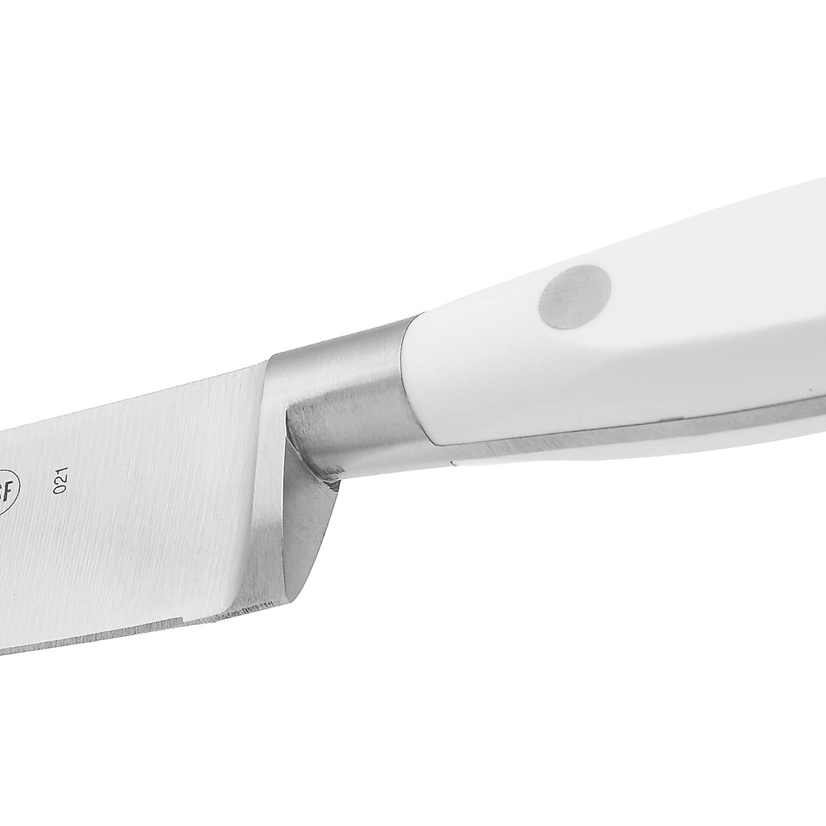 ARCOS Forged Chef Knife 6 Inch Stainless Steel. Multi-Use Professional Cooking Knife with Ergonomic Polyoxymethylene Handle and 150mm Blade. Series Riviera Blanc. Color White