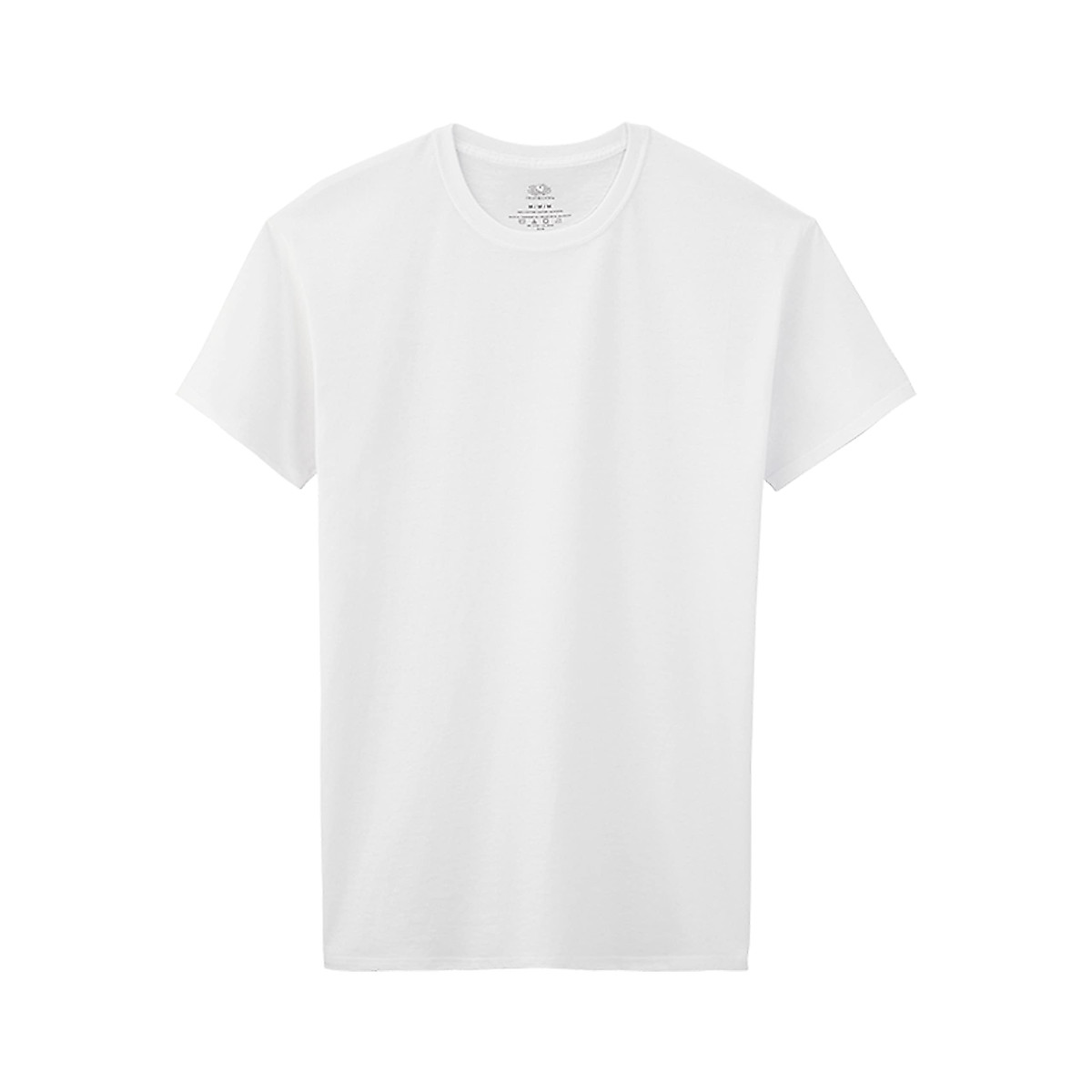 Fruit Of The Loom Boys Eversoft Cotton Undershirts, T Shirts & Tank Tops Underwear, T Shirt - Boys - 5 Pack - White, Small US