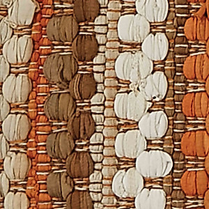 Park Designs Pumpkin Seed Chindi Rug 2X3