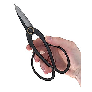 Garden Guru Professional Bonsai Scissors 200mm - Traditional Butterfly Bonsai Pruner Shear for Precise Trimming Pruning and Deadheading of Flowers Plants, Japanese Bonsai Garden Tools