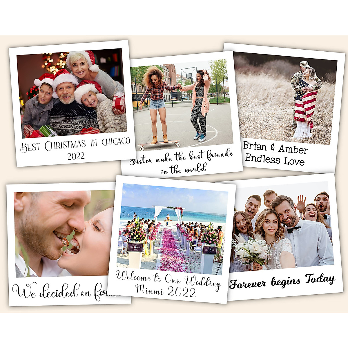 Premium Magnet - Custom Photo Fridge Locker - Personalized Magnetic Photos Gifts | Save Your Best Photos (3.0 Inches)