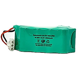 XBT1106N SV1110 Shark Battery 10.8v 2000mAh Ni-MH SV1106N SV1110N SV11O6N SV116N Floor and Carpet Sweeper Replacement