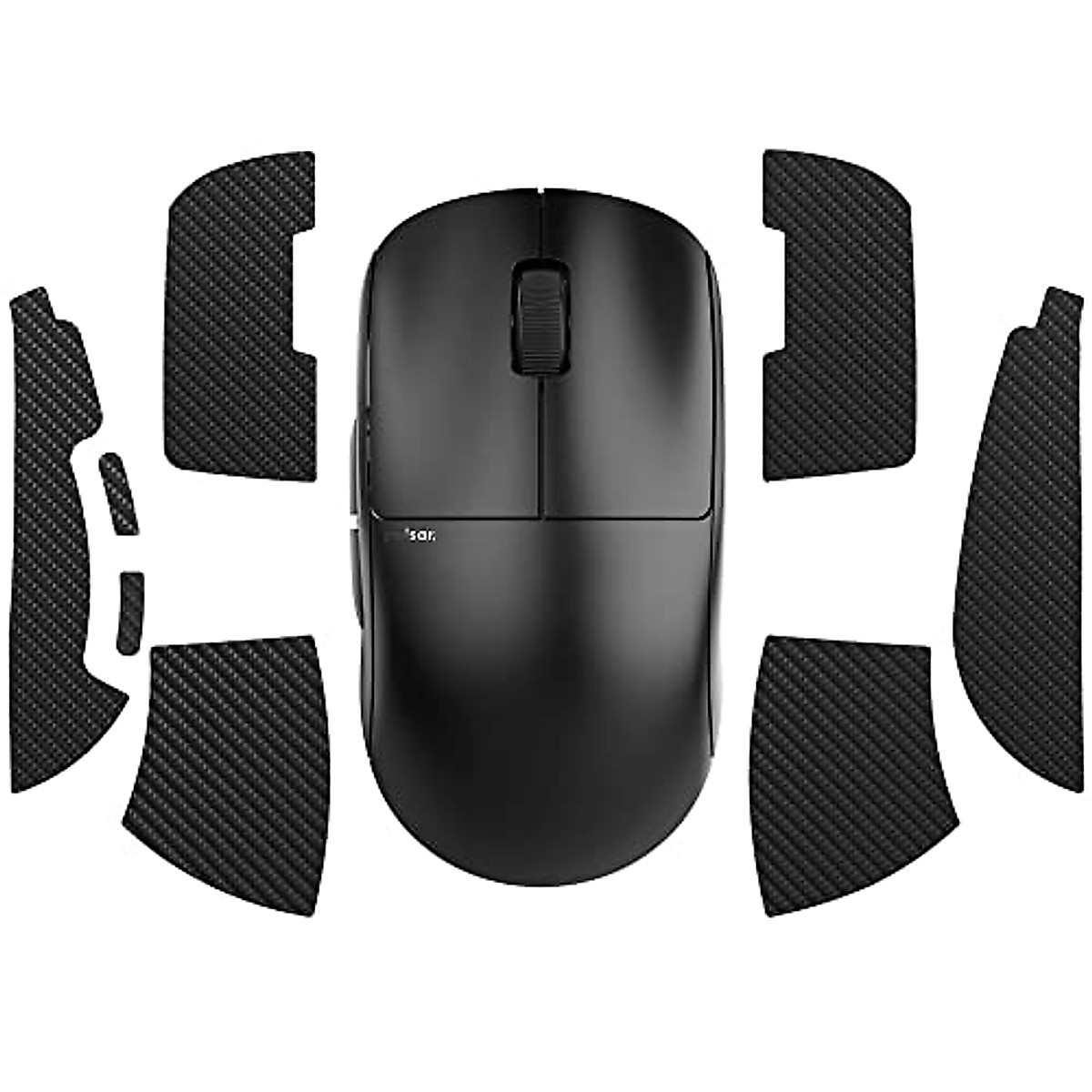Pulsar Gaming Gears X2 Wireless Anti Slip Mouse, Anti-Slip Tape Set, Polymer, Ultra Thin, Clean Removable 3M Tape for X2, Thin Type