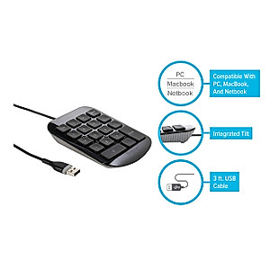 Targus Numeric+KEYPAD+-+Wired+-+USB