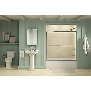 KOHLER Bellwether 60" x 30" alcove bath with integral apron and right-hand drain