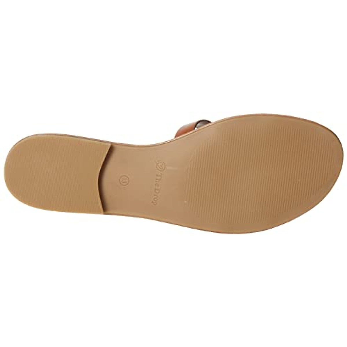 The Drop Women's Monika Sandal, Mocha, 5 B US