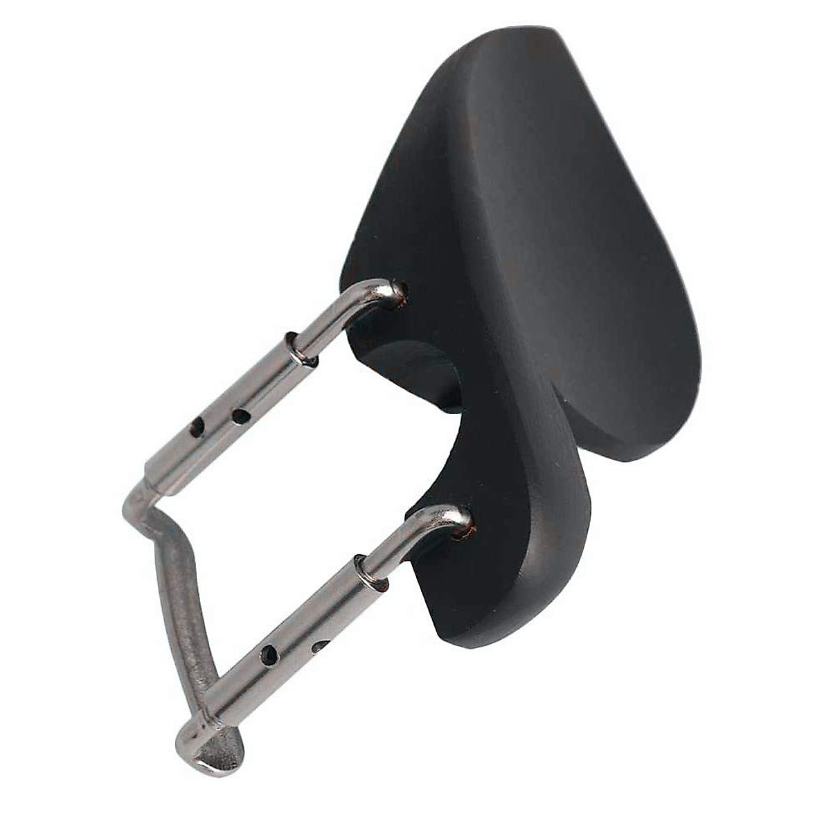 Jiayouy Violin Ebony Chin Rest with Standard Bracket for 4/4 Violin - Center Mount