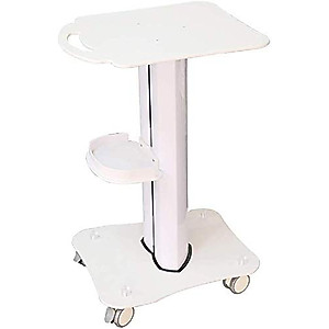 JF-XUAN Cart Multifunction Portable Hand Trucks,Modern Cart Tool Portable Beauty Salon Cart with Brake Wheel, Small Bubble Instrument Rolling Trolley Compatible with Spa Health Club, 50Kg Load Capac