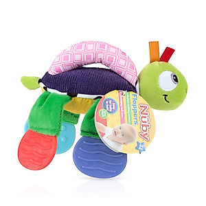 Nuby Nuby Floppers Plush Teether - Turtle